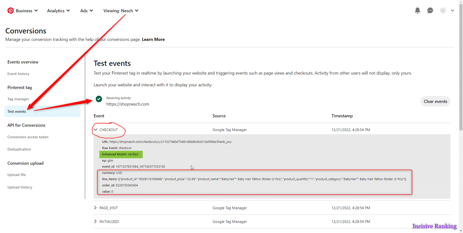 Pinterest CAPI Tag and Pixel Setup for powerful result