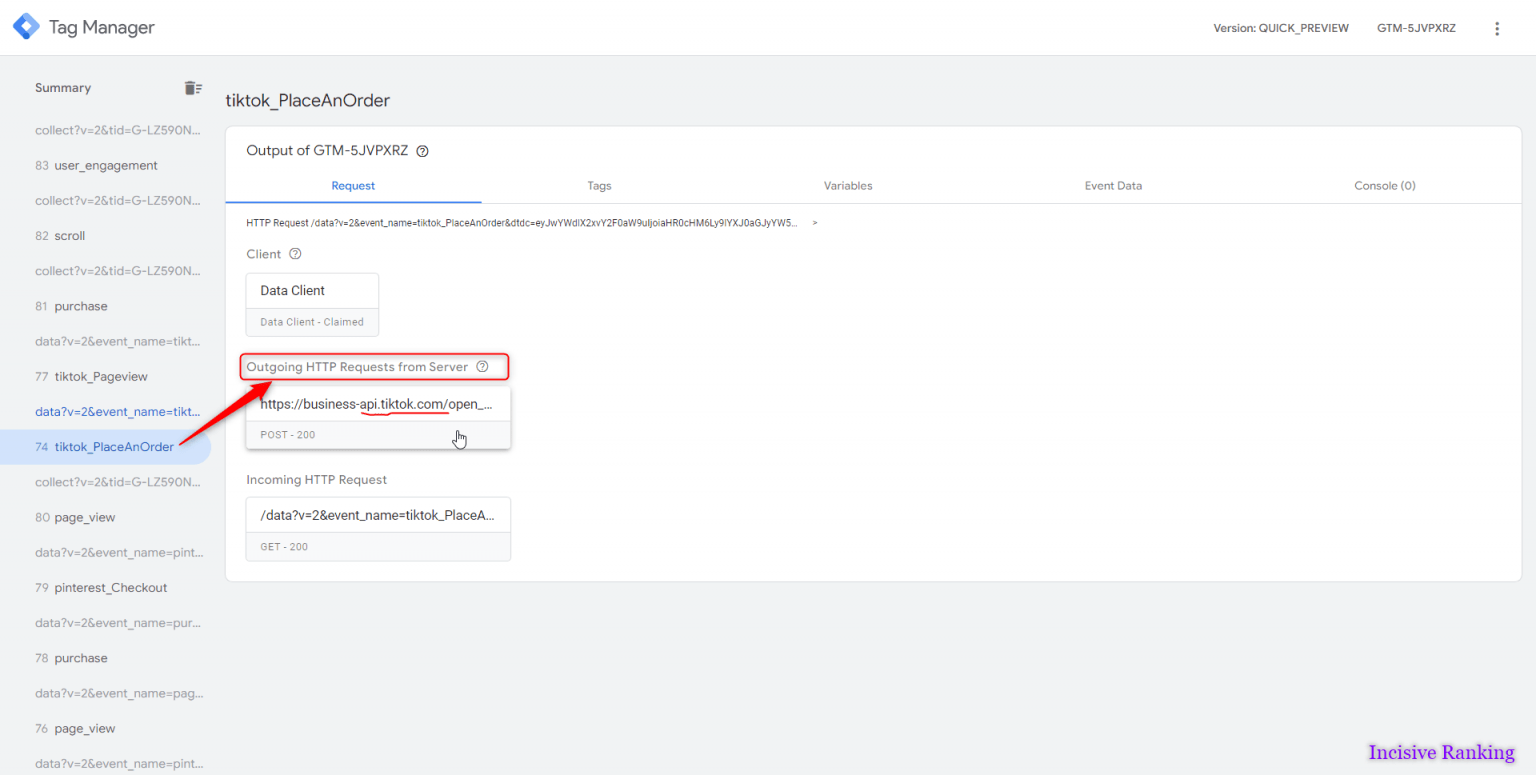 TikTok Event API (Server Side) and Pixel Setup