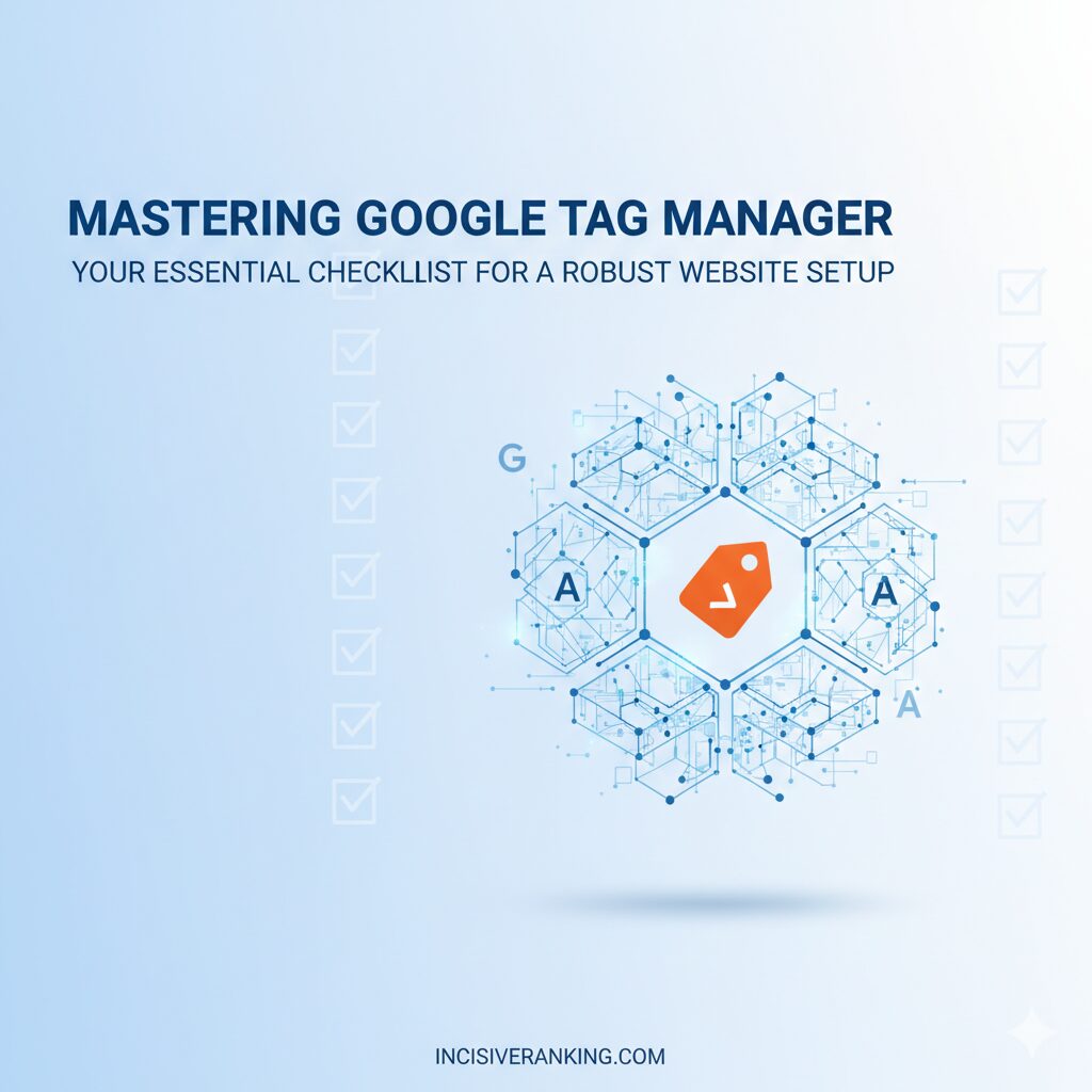 Mastering GTM : Checklist for a Robust Website Setup